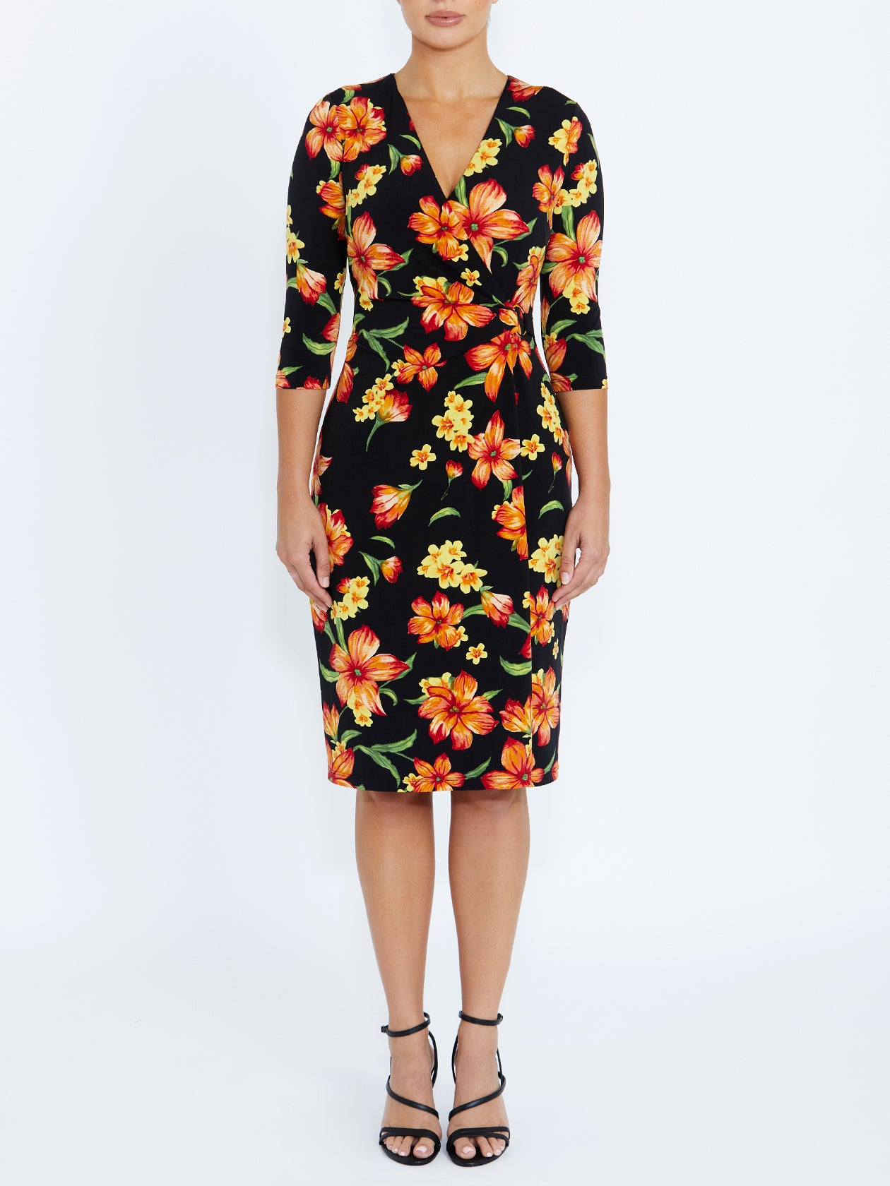 Women's Jersey Dress in Floral | Autumn